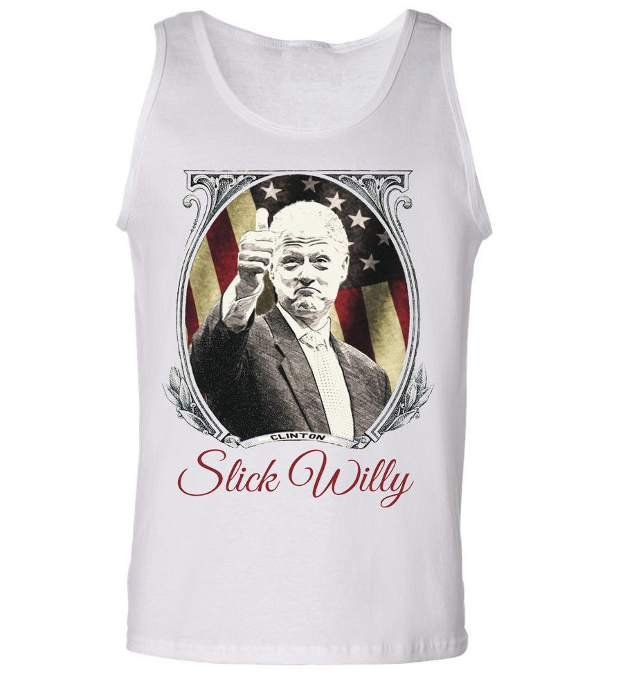 'Slick Willy' Bill Clinton Tank Top – United Tees