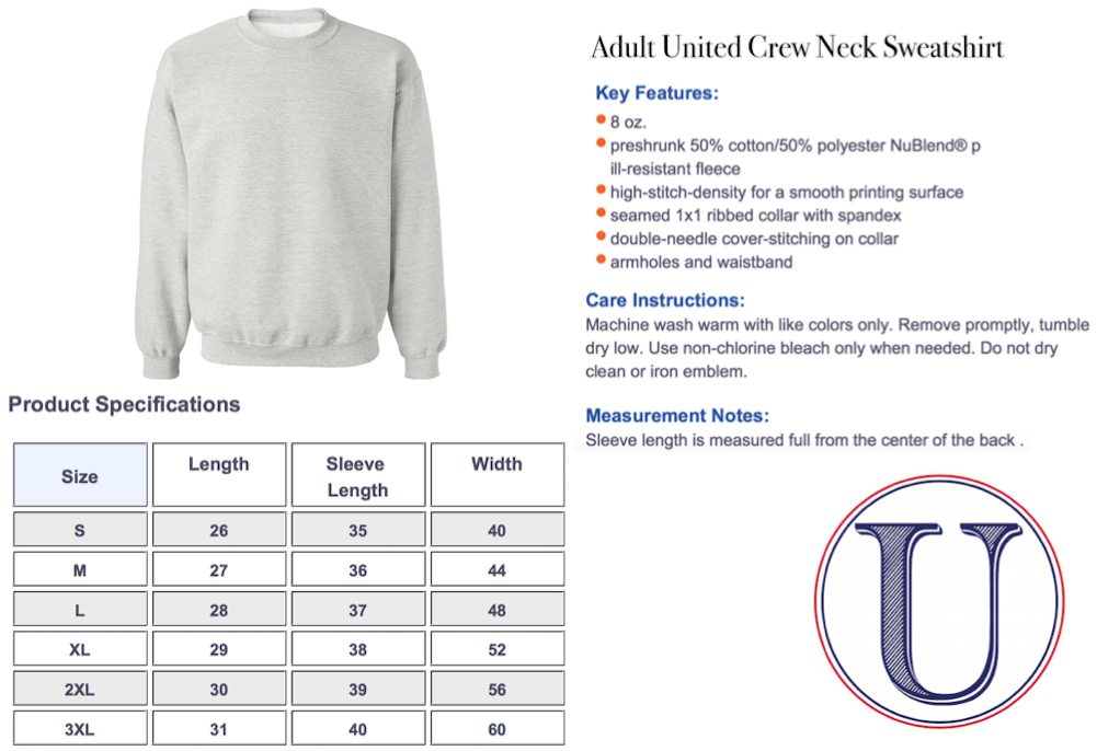 Animal House 'College' Crew Neck Sweatshirt – United Tees
